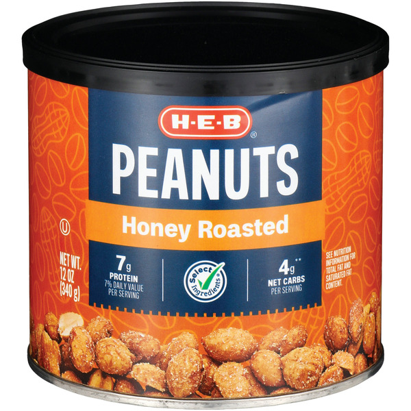 H-e-b Honey Roasted Peanuts