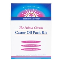 Heritage Products Castor Oil Pack Kit, 1 Kit