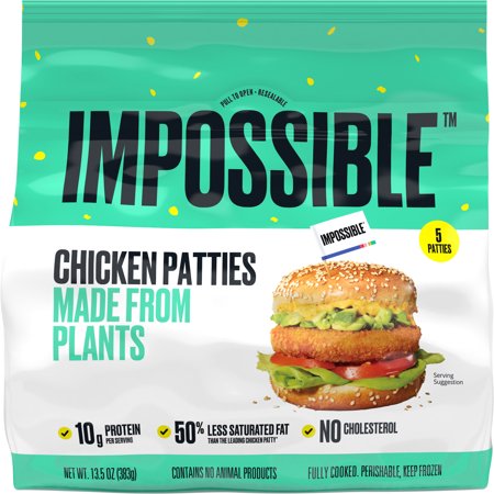 Impossible Plant Based Chicken Patties