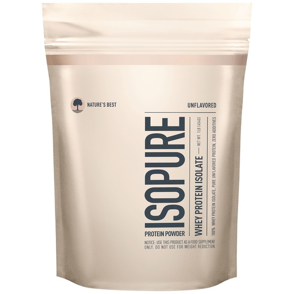 Isopure Zero Carb 100% Whey Protein Isolate Unflavored Protein Powder