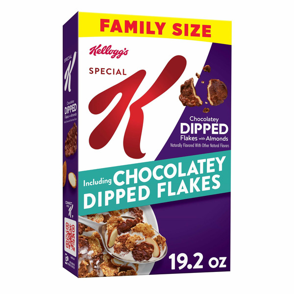 Dipped Chocolatey Flavored Almond Cocoa-coated Flakes & Chocolatey ...
