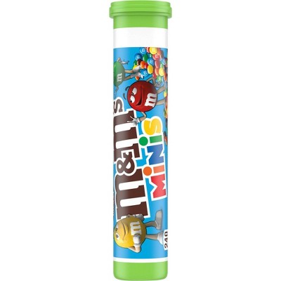 M&m's Minis Milk Chocolate Candy Mega Tube