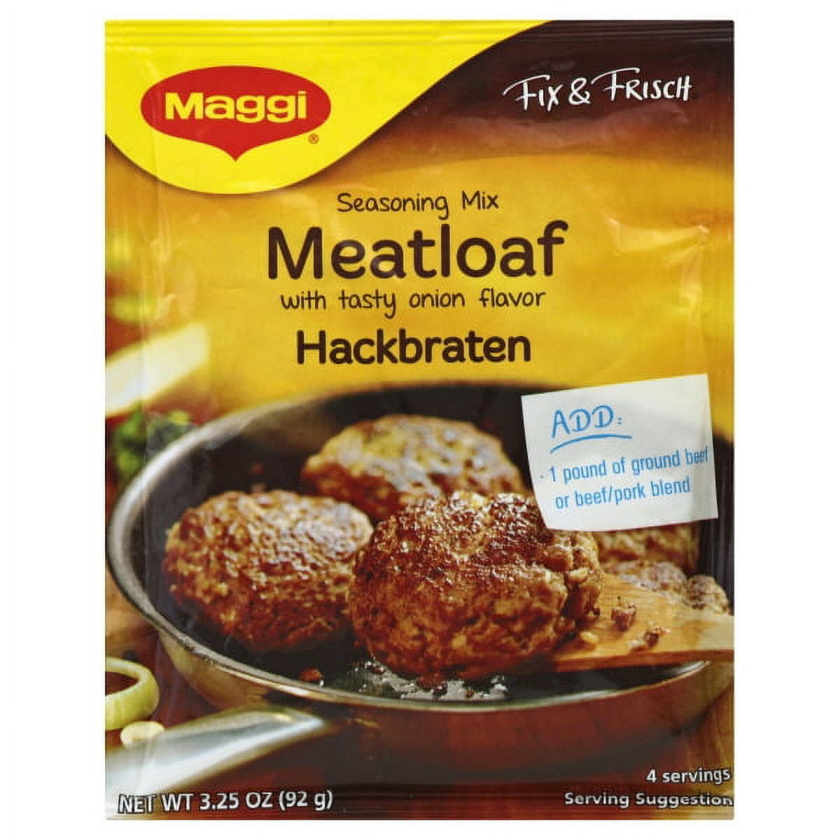 Maggi Fix & Frisch Meatloaf Hackbraten Seasoning Mix