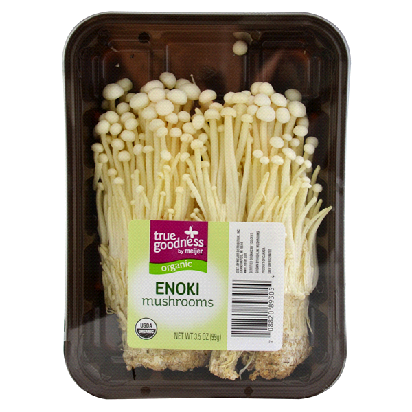 Meijer Meijer, True Goodness, Organic Enoki Mushrooms