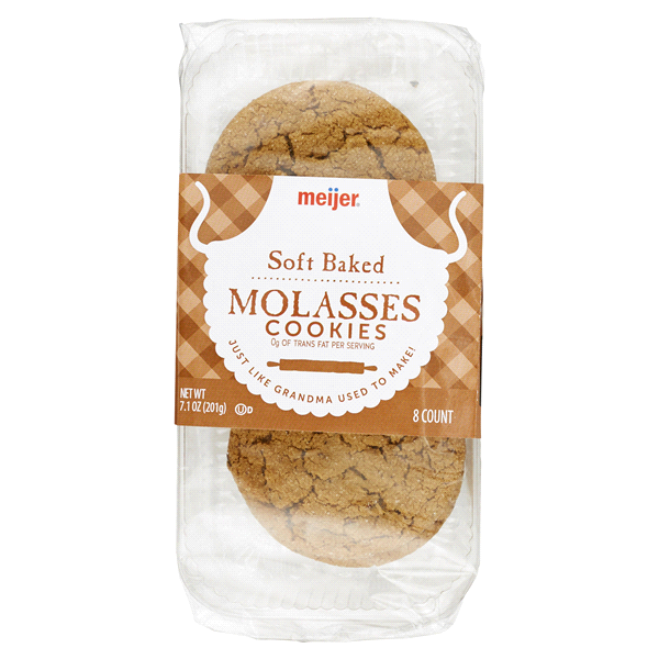 Meijer Old Fashioned Soft Molasses Cookies