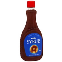Meijer Syrup Original Flavor