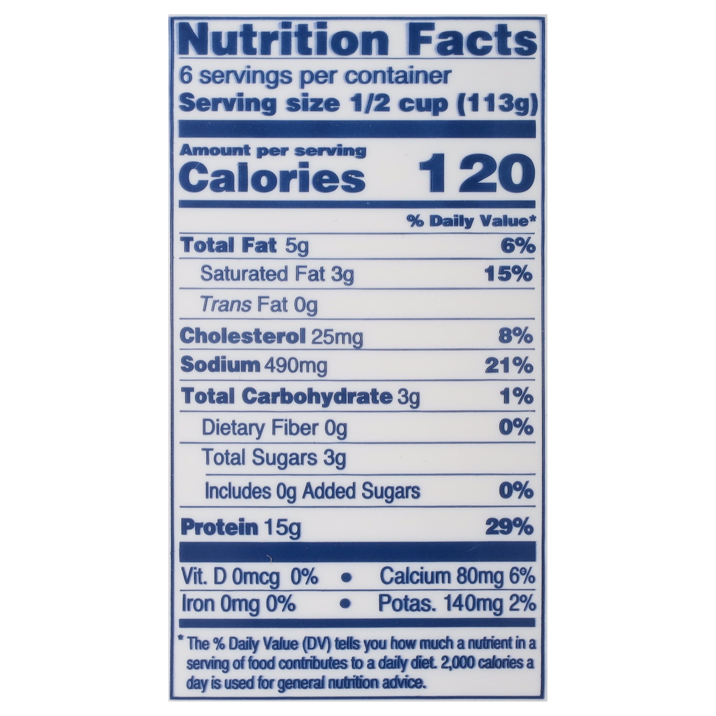 Michigan Brand 4% Milk Fat Old Fashioned Small Curd Cottage Cheese