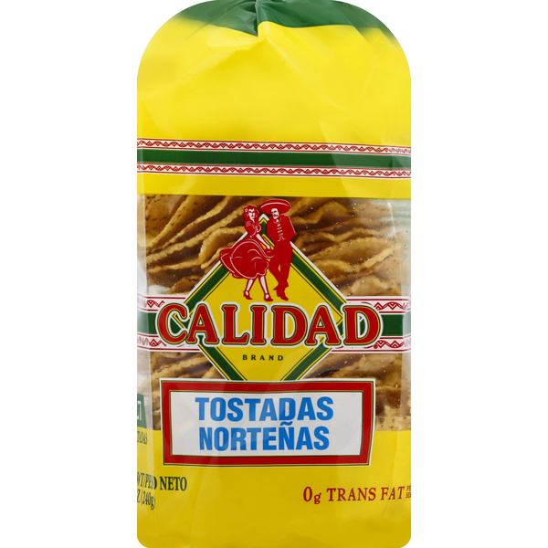 Calidad Yellow Corn Tostadas Nortenas