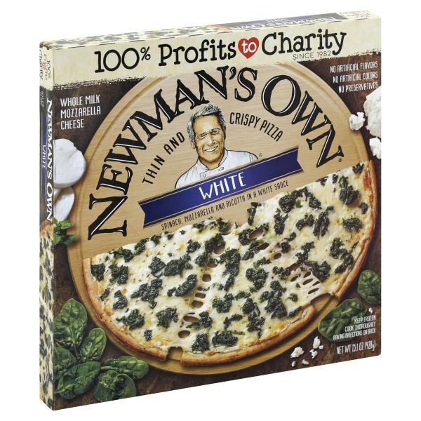Newman's Own, White Thin & Crispy Multi-grain Crust With Flaxseed Pizza