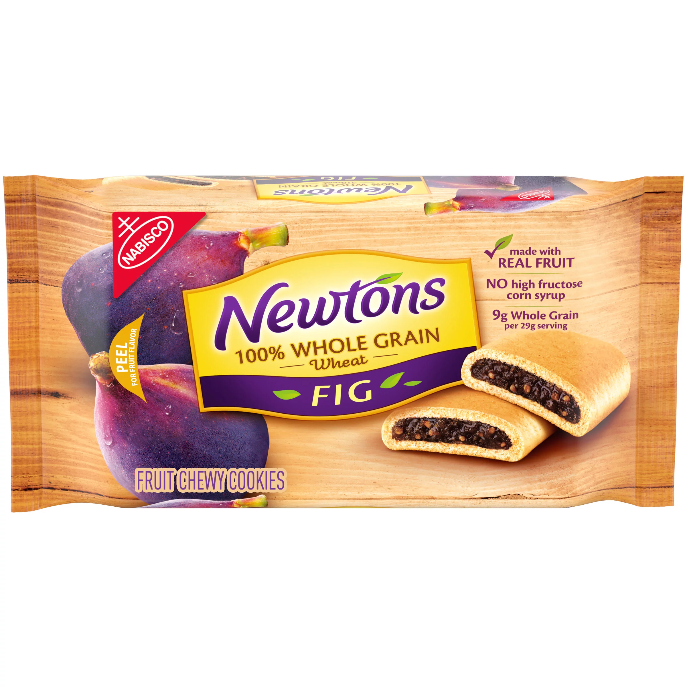 Newtons 100% Whole Grain Wheat Soft & Fruit Chewy Fig Cookies, (Fig Bars)