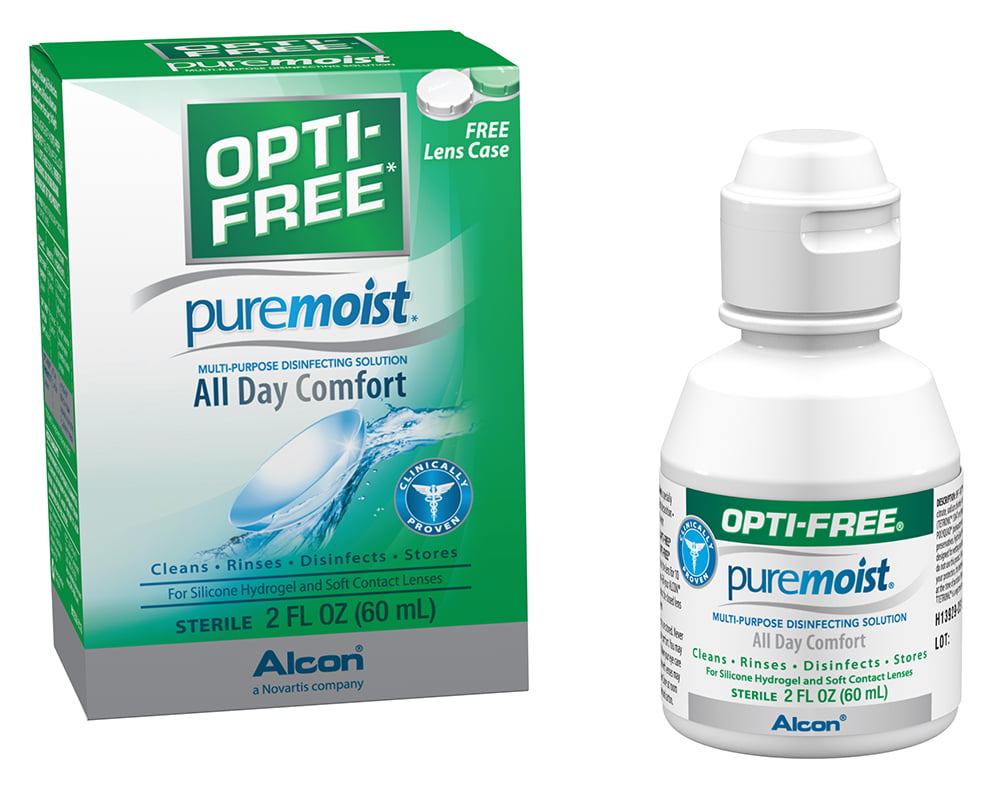 Opti-free Puremoist Multi-purpose Disinfecting Solution All Day Comfort