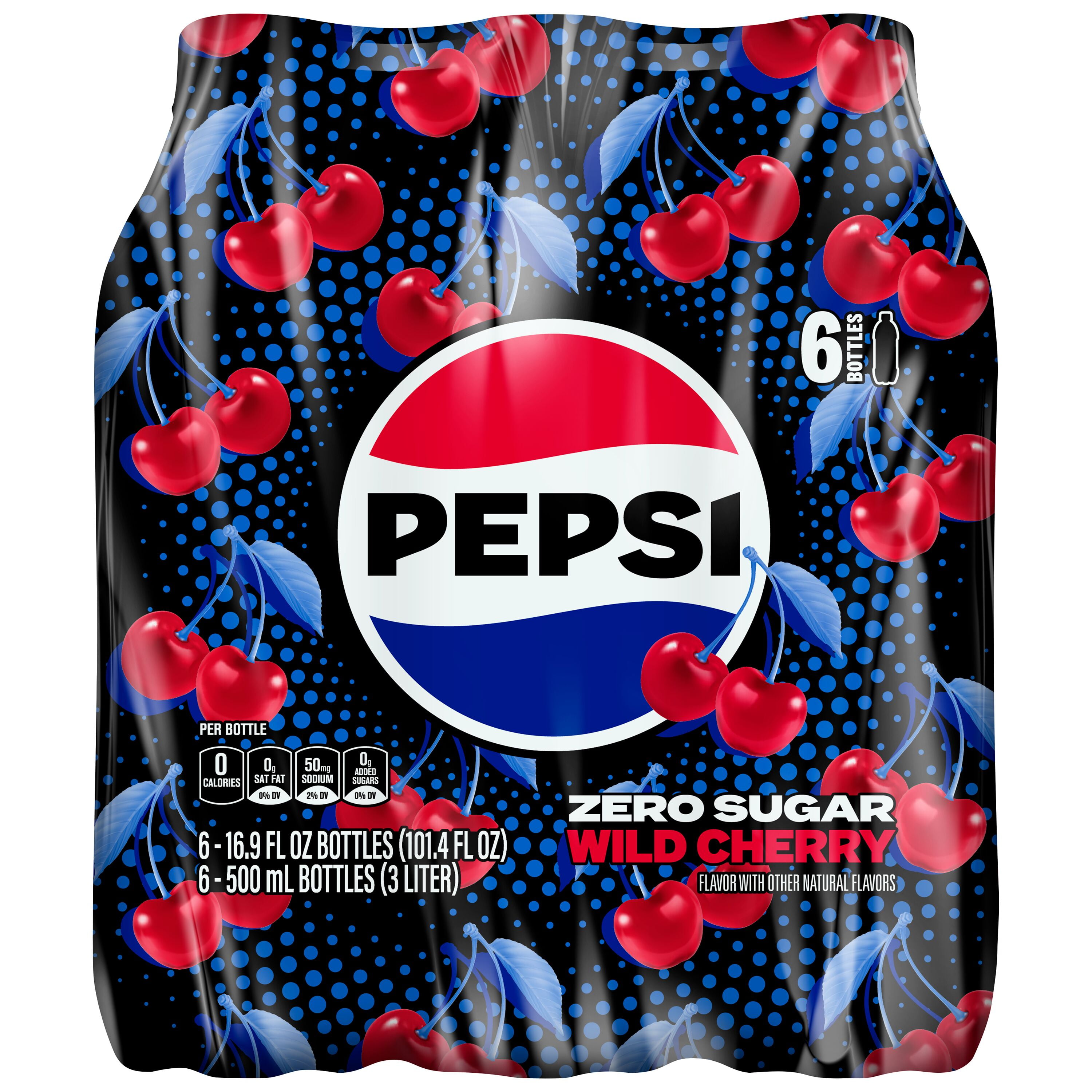 Pepsi Zero Sugar Soda Wild Cherry
