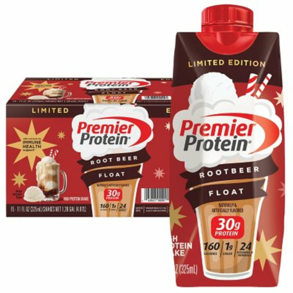 Premier Protein Shakes Root Beer Float 15 Ct
