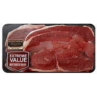 Ranchers Reserve Beef Round Steak Boneless, Extreme Value Pack