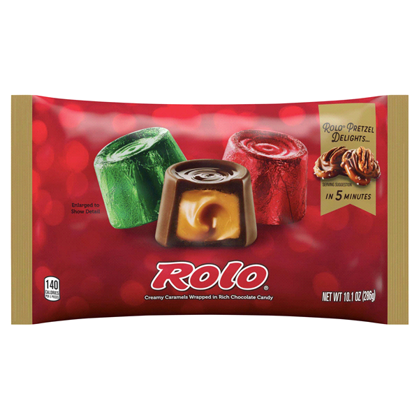 Rolo, Chocolate Caramel Candy, Holiday