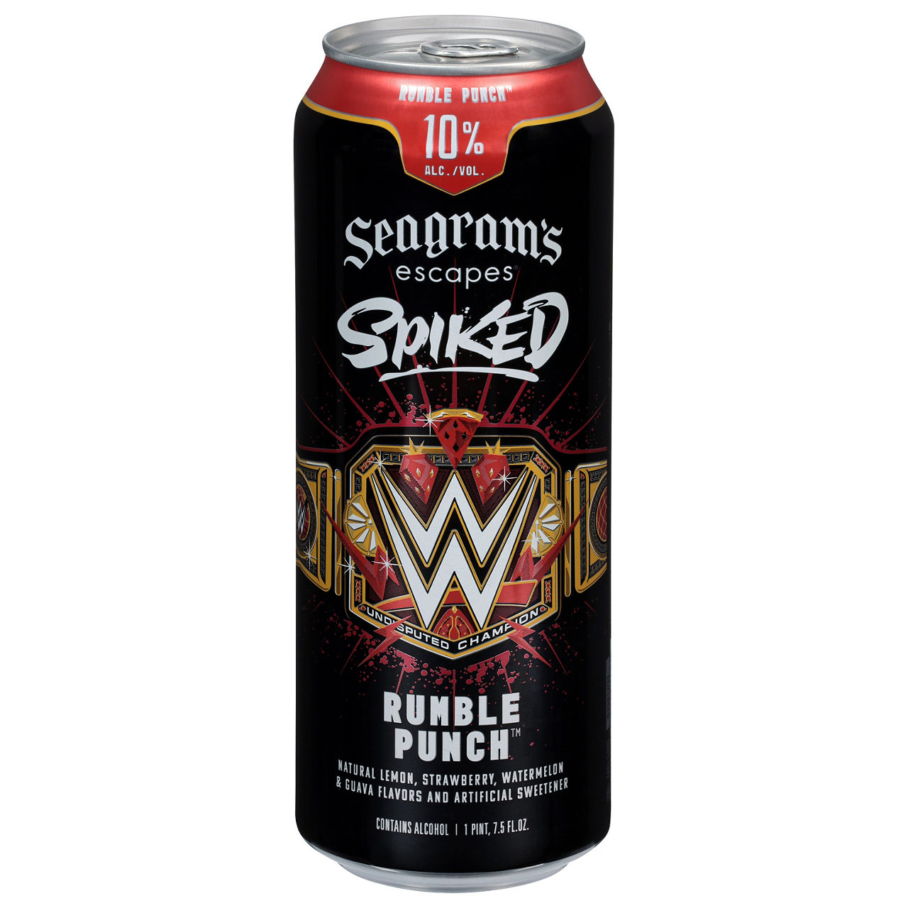Seagram's Escapes Spiked WWE Rumble Punch Single Can