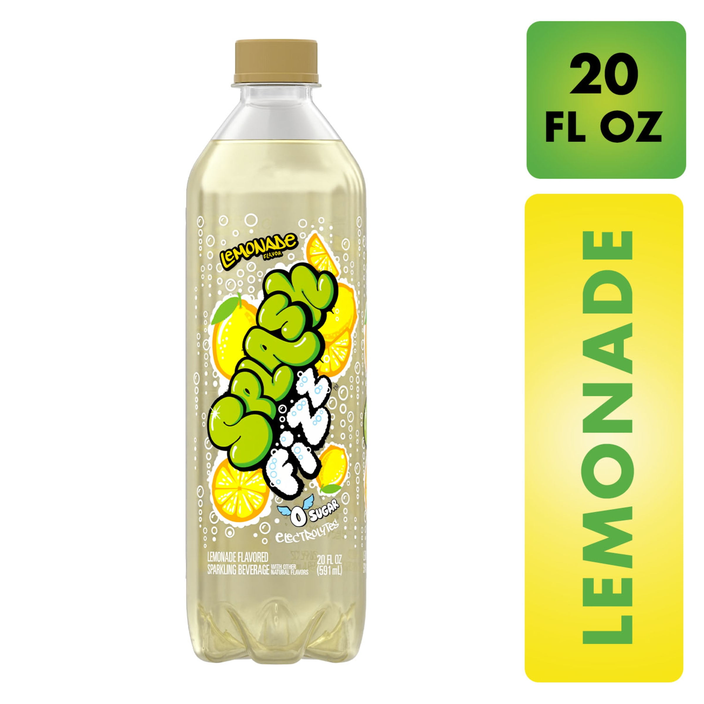 Splash Fizz, Lemonade Flavor Sparkling Water Beverage