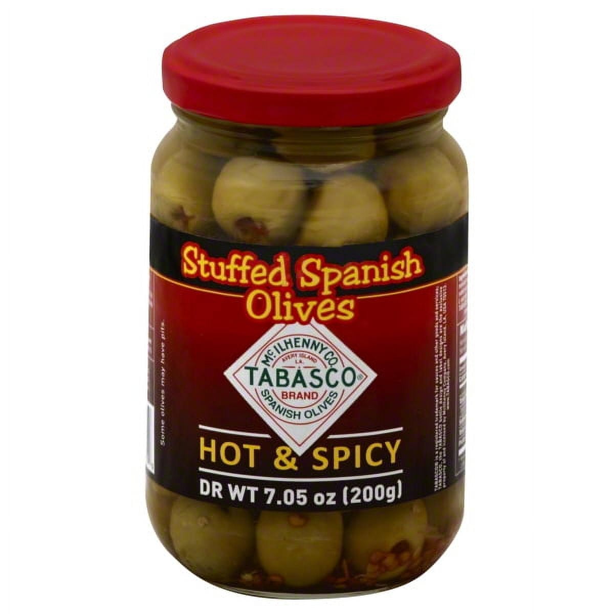 Tabasco Stuffed Spanish Olives Hot & Spicy