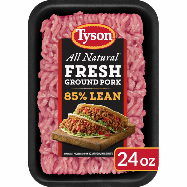 Tyson Foods All Natural Ground Pork