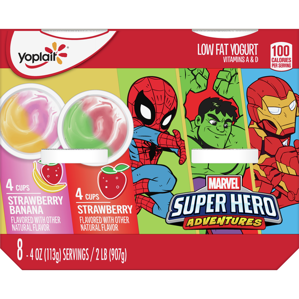 Yoplait Scooby-do Low Fat Yogurt - 8 Ct