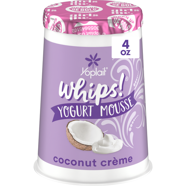 Yoplait Whips! Coconut Creme Yogurt Mousse