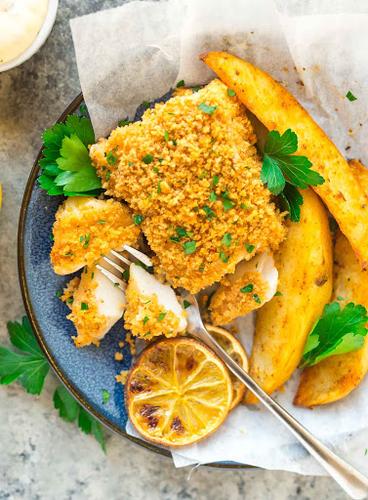 Crispy Ocean Delight Fish and Chips