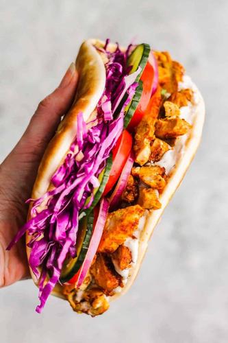 Heavenly Chicken Shawarma Wrap