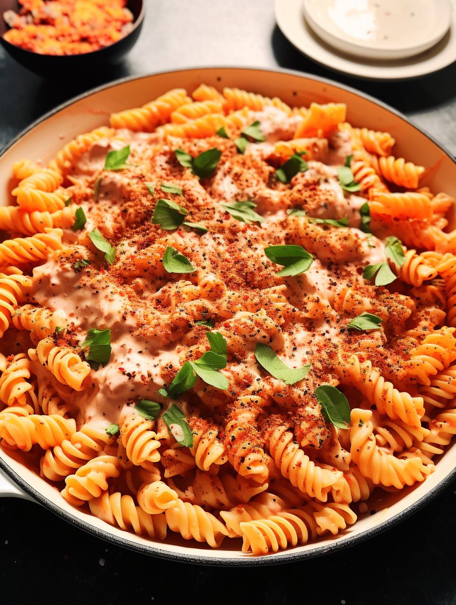 Creamy Rosy Fusilli