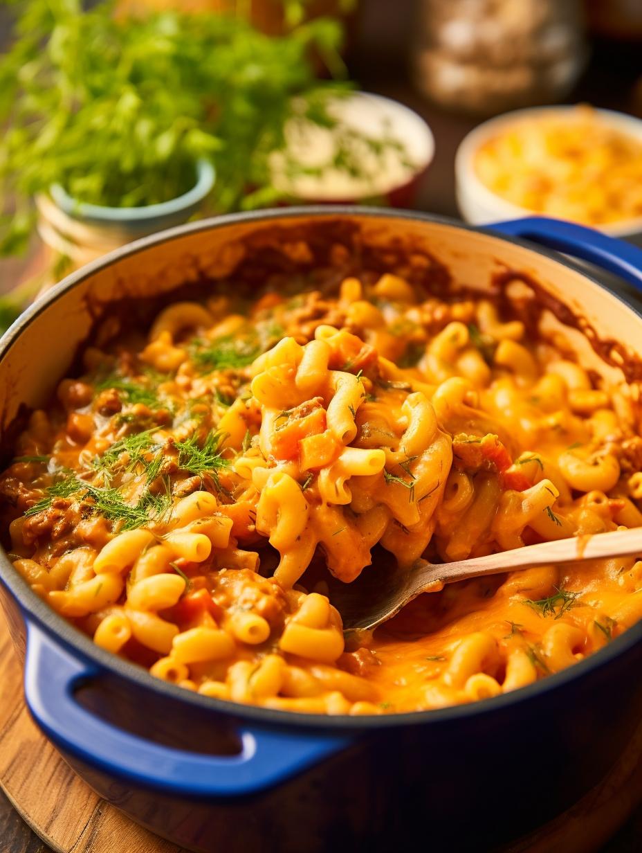 One-Pot Cheesy Italian Noodle Rhapsody