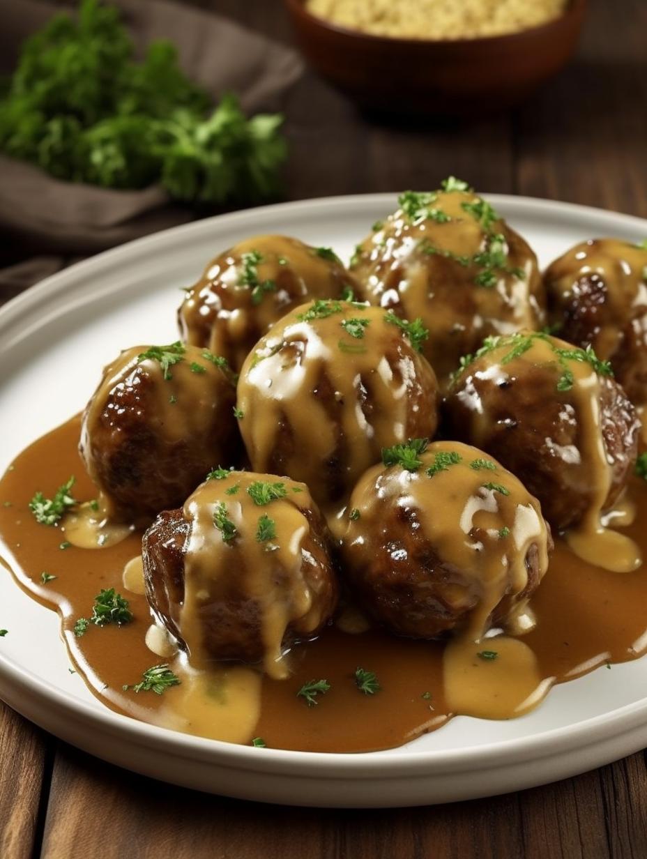 Scandinavian Savory Meatballs