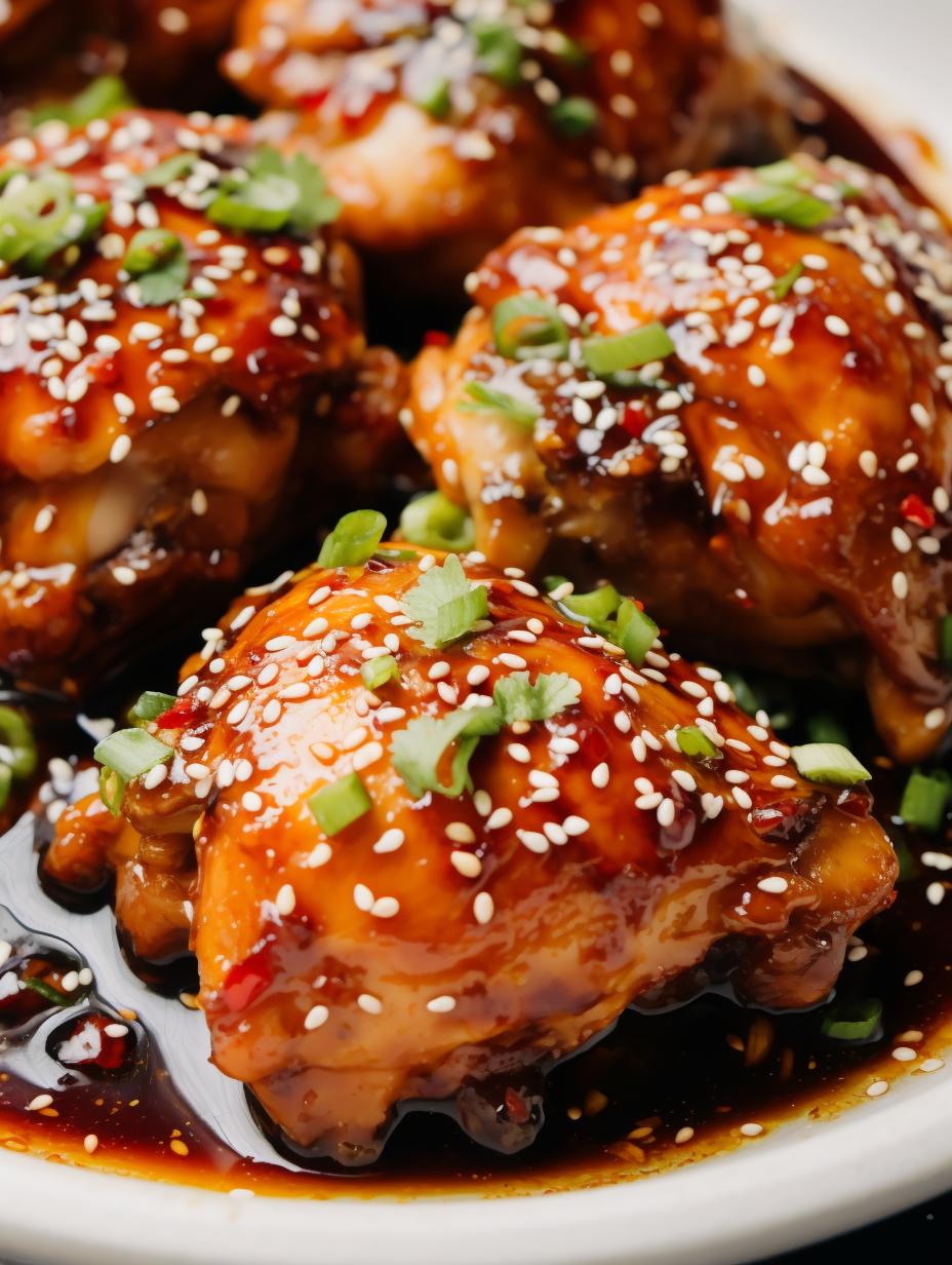 Sweet and Savoury Honey Glazed Chicken Thighs