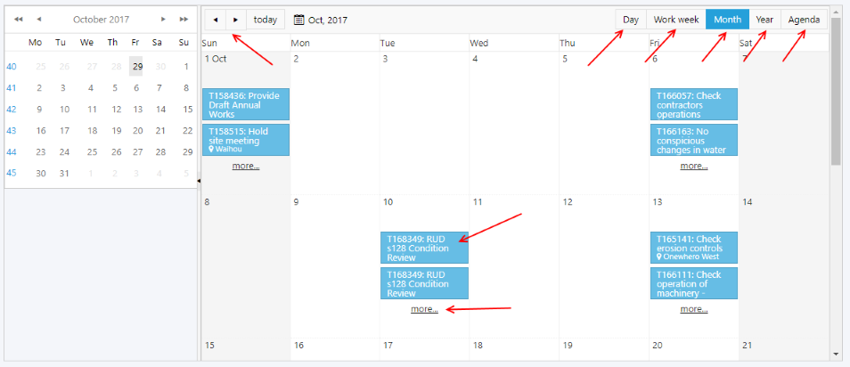 Long Term Tasks planning tool