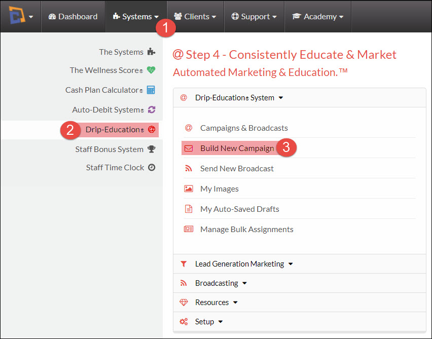 Add New Campaign: How do I create a new Drip-Ed™ Campaign?