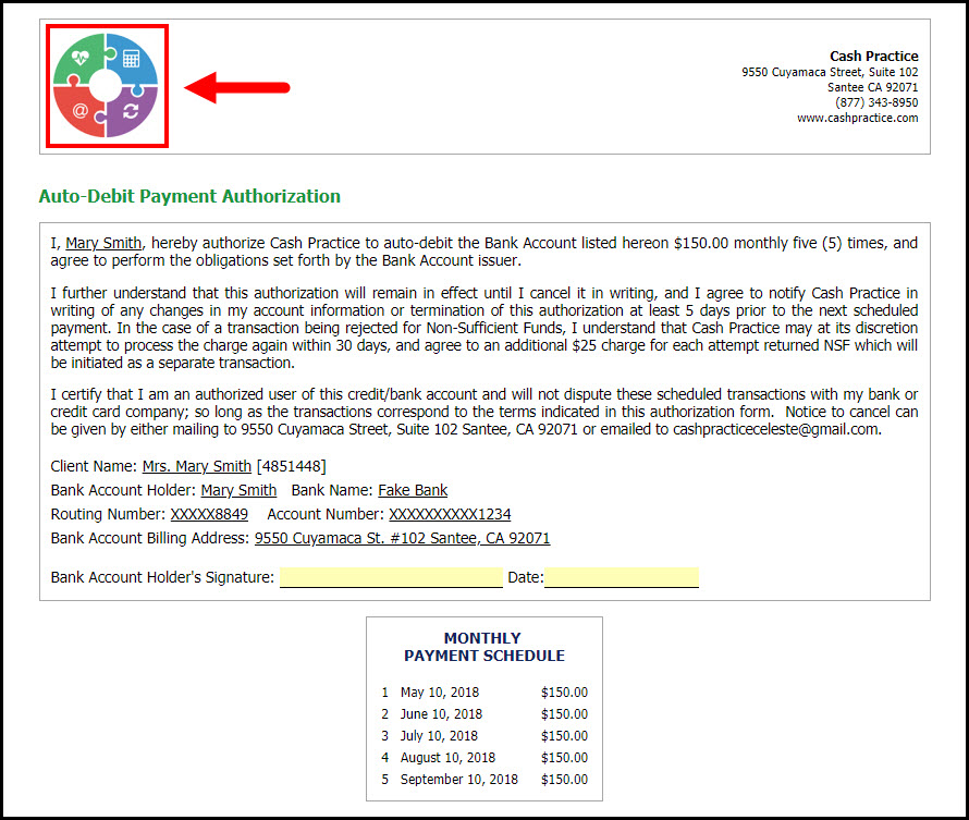 Auto-Debit Scheduler™: How do I Schedule an Auto-Debit from a client's ...