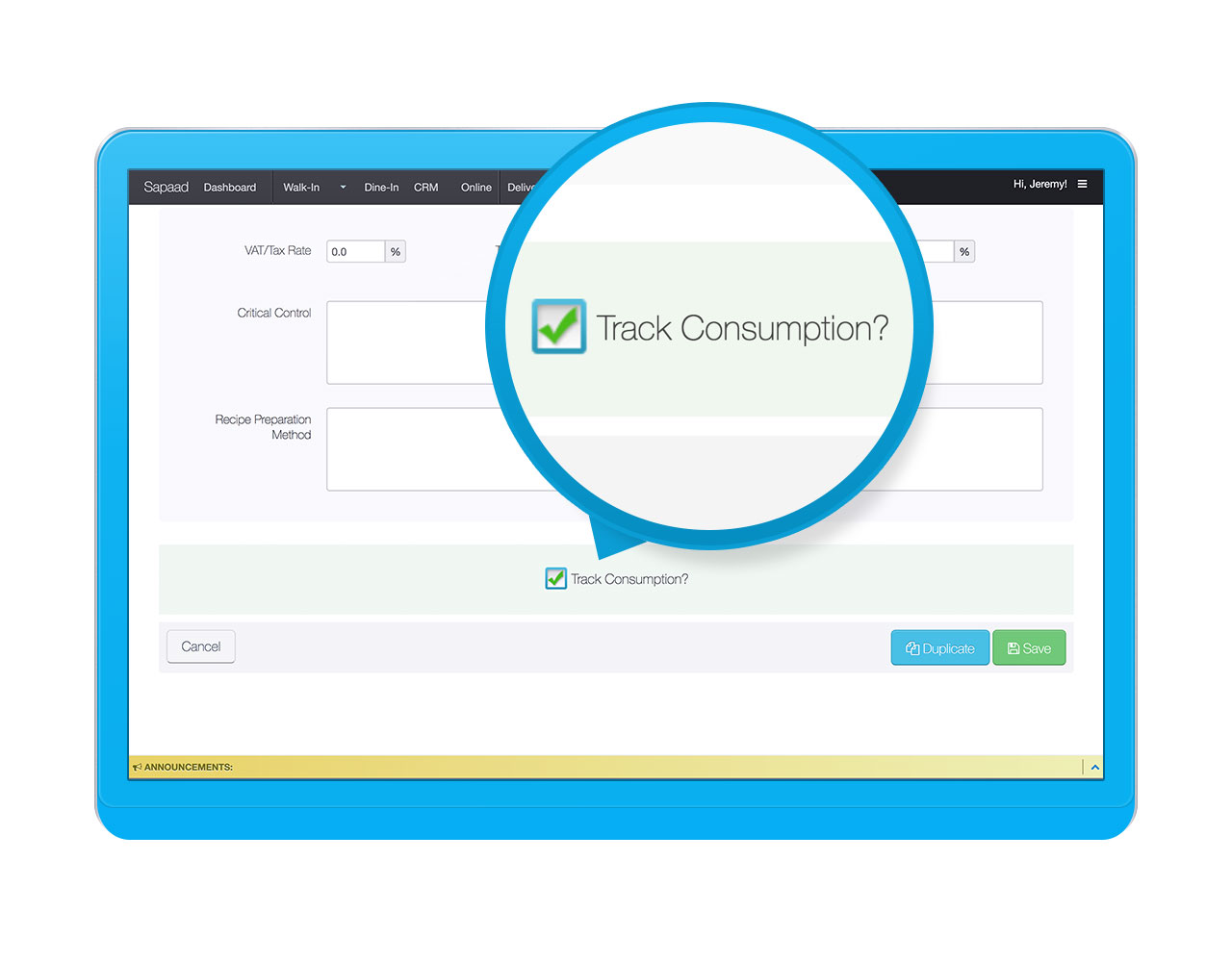 How to add a recipe? - Sapaad