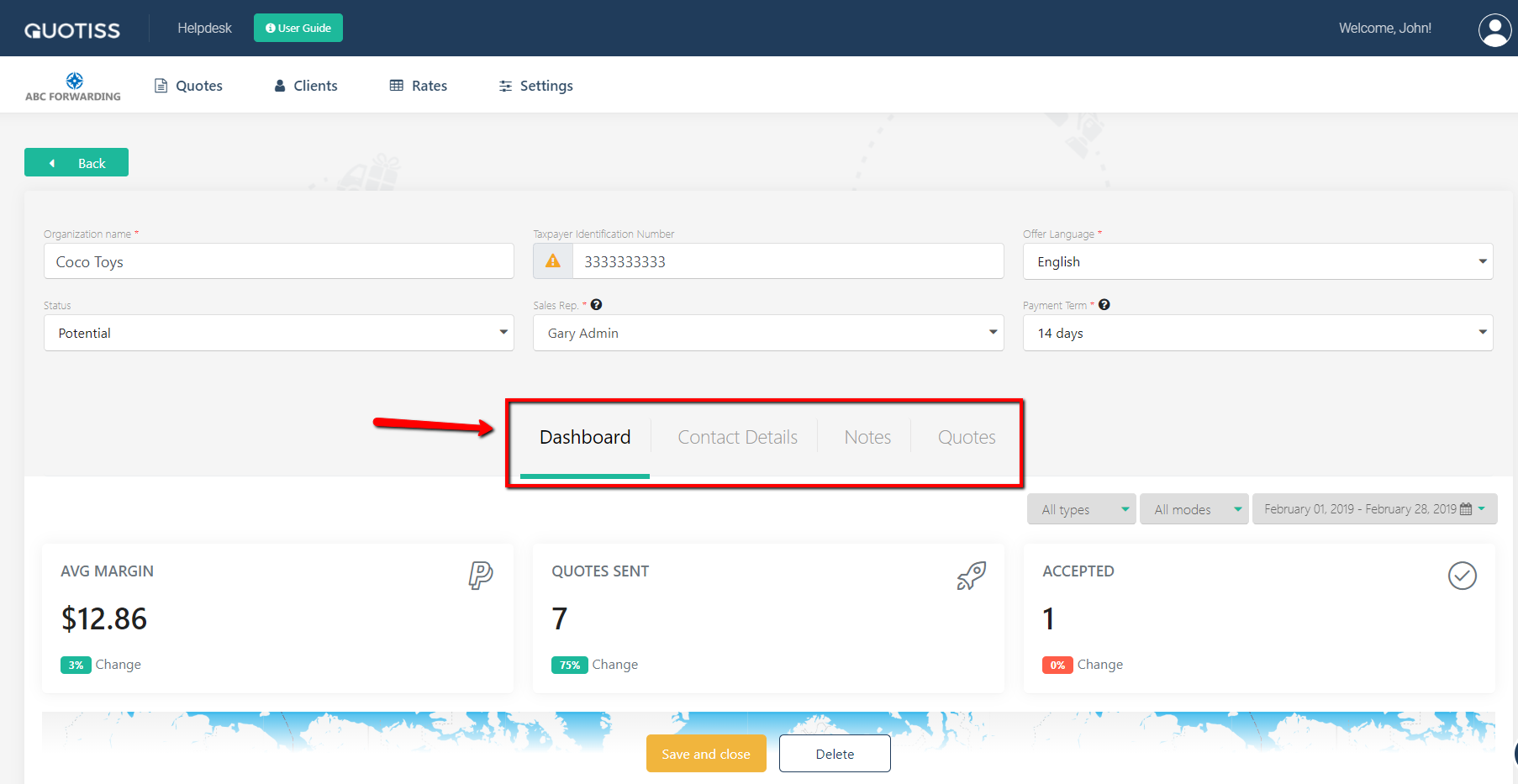 (NEW!) What is client dashboard?