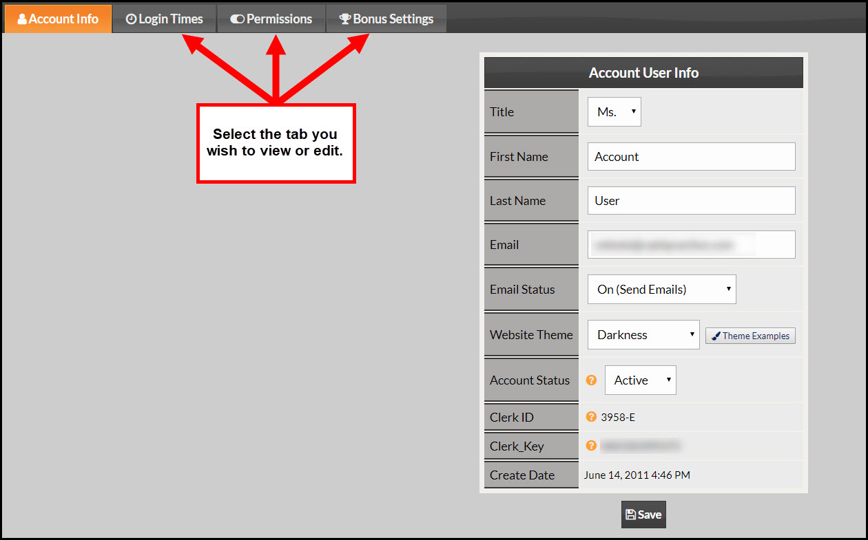 Account Users: How do I edit account user access permissions?