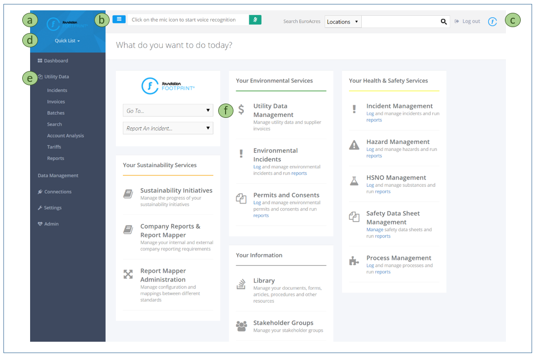 Navigating the Home Screen