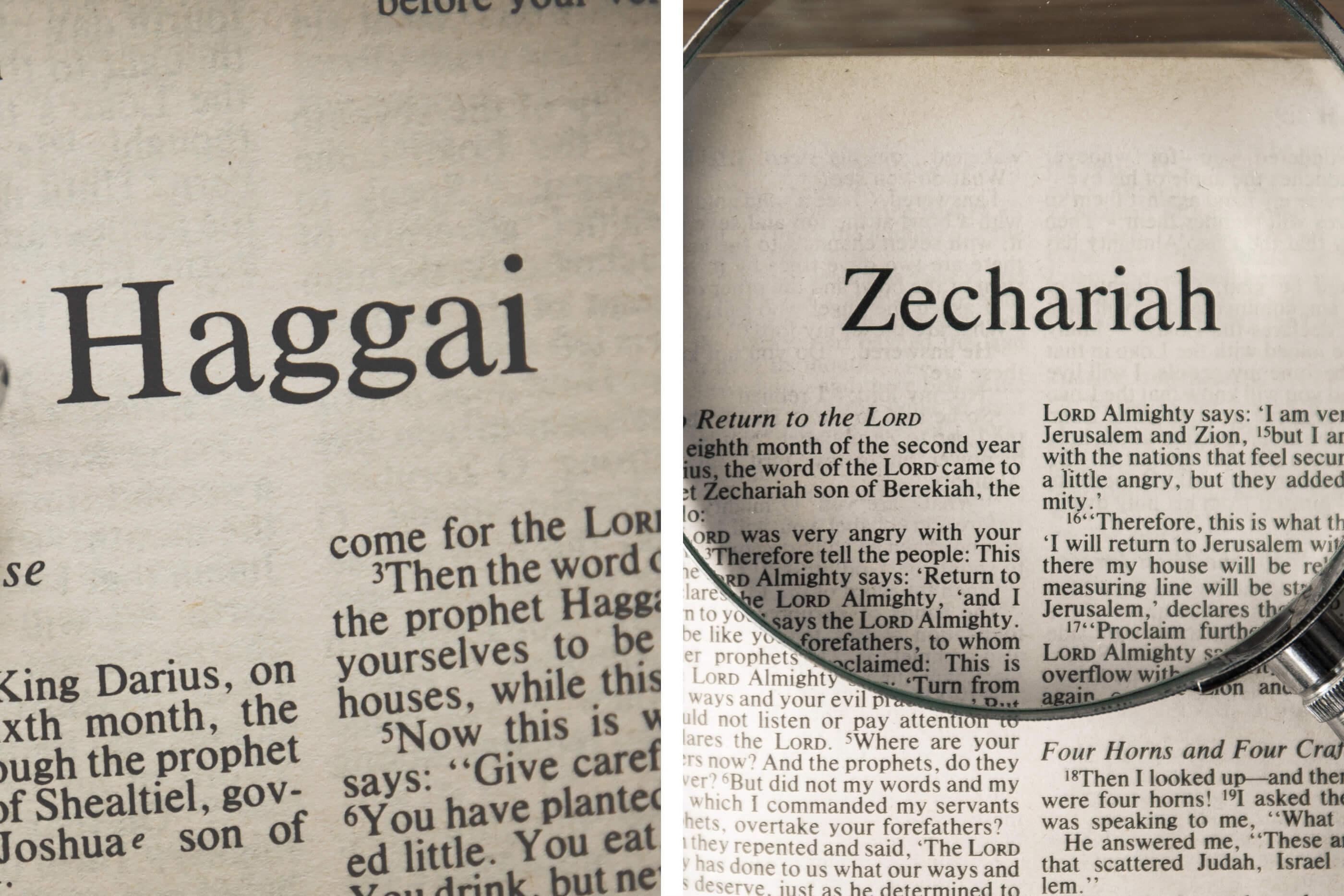Spiritual Priorities in Haggai and Zechariah - Groundwork Bible Study