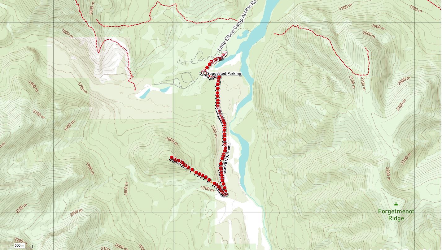 GC9ZQ48 2022 Remembrance Day Flash Mob on Elbow Hill (Event Cache) in Alberta, Canada created by ...
