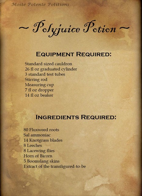 GC6BVRT HP Potions Class #1: Polyjuice Potion (Unknown Cache) in ...