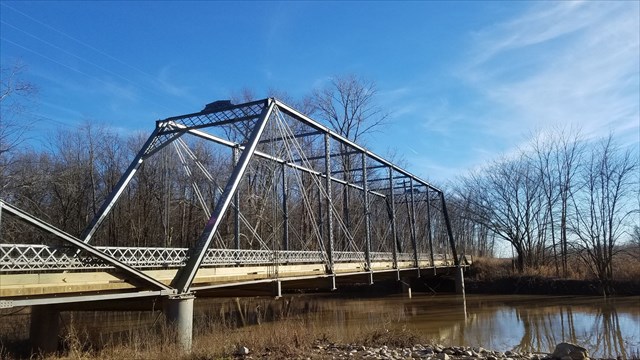 GC6YPNB Old Iron Bridge (Traditional Cache) in Indiana, United States ...