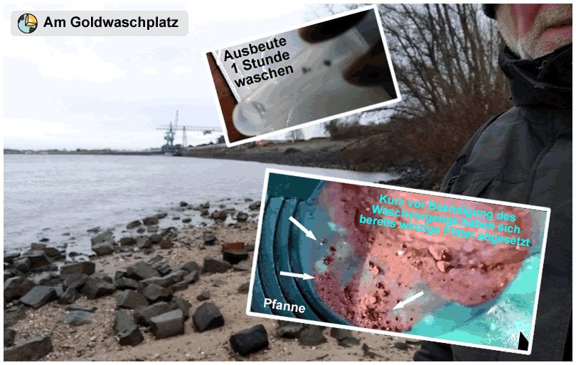 GC950Q3 Goldwaschen am Rhein 🜚 (Earthcache) in Nordrhein-Westfalen, Germany created by Team N51E06