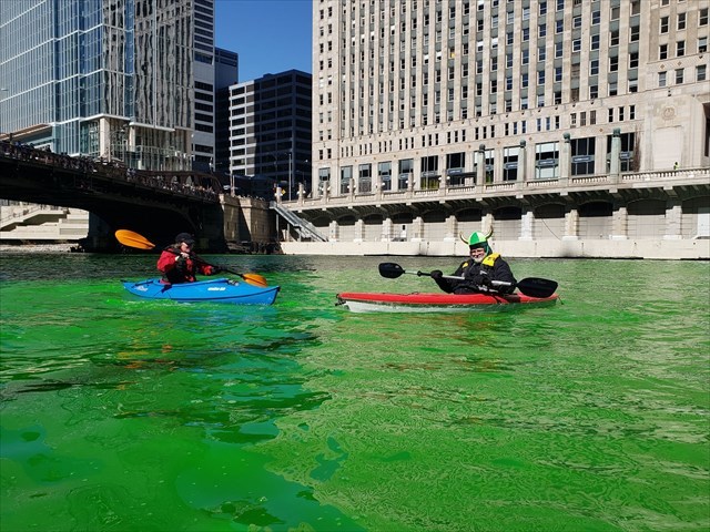GCA39FW ☘️3rd Chicago River Paddle in the Leprechaun Dust☘ (Event Cache ...