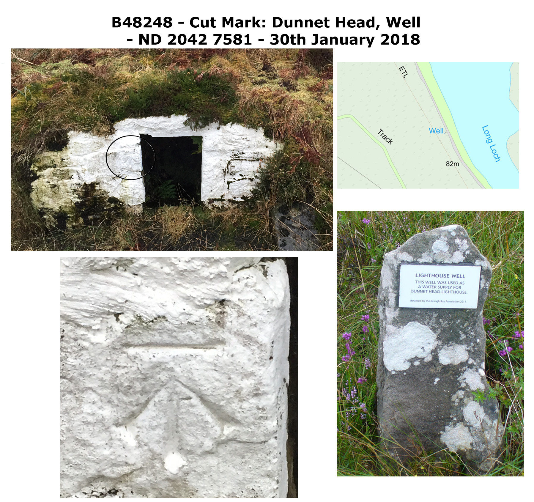 Cut Mark: Dunnet Head, Well - Bench Mark Database