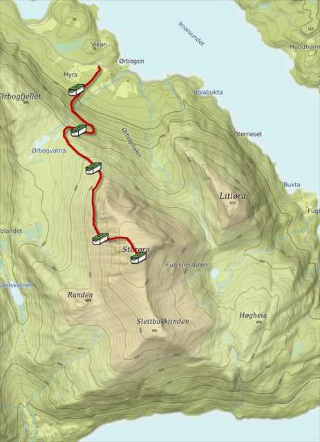 GC6T3AD På vei til Storøra - Stor stein (Traditional Cache) in Møre og ...