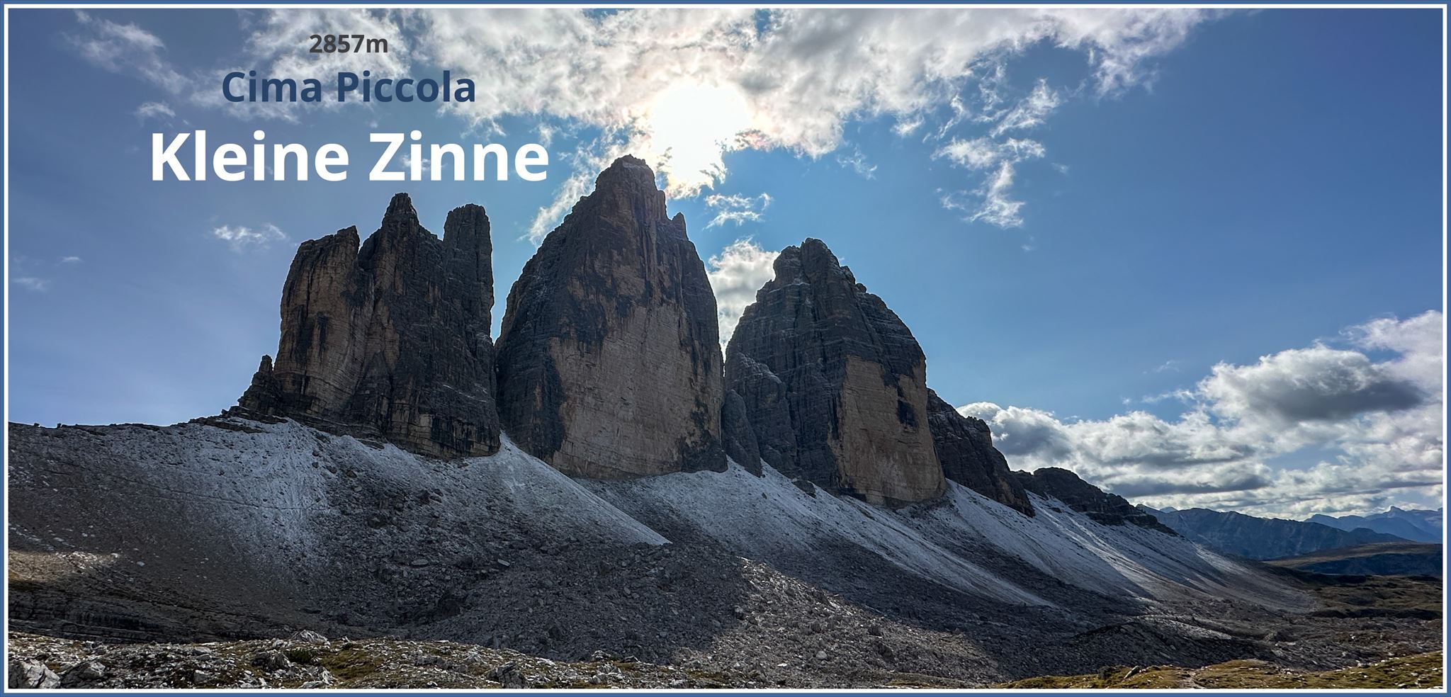 GCAENKT Kleine Zinne (Cima Piccola) (Traditional Cache) in Veneto ...