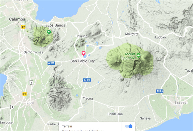 GC7RHQ8 The Seven Lakes of San Pablo (Earthcache) in Philippines ...
