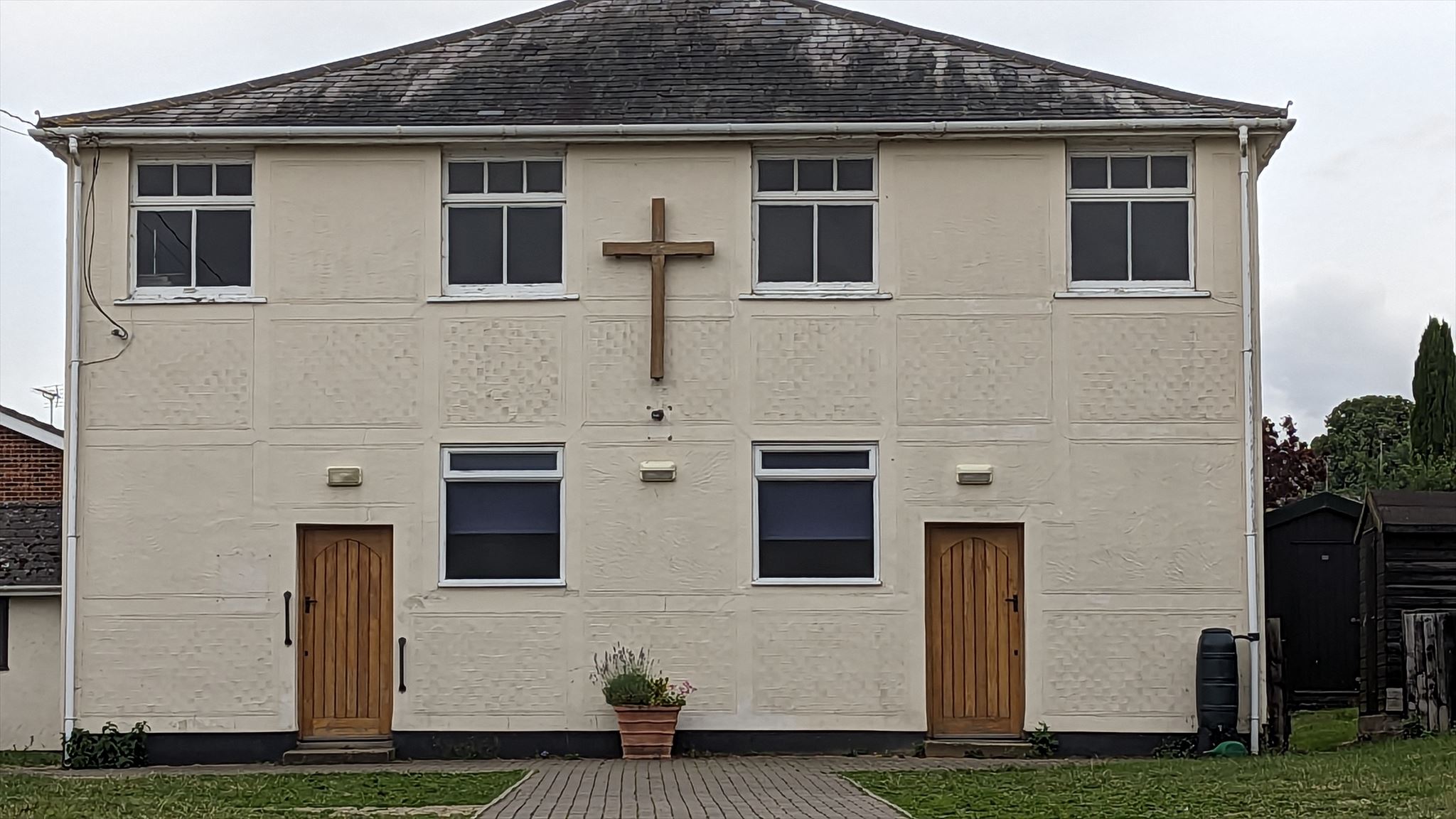 GCABFQ2 Church Micro 14859...Sible Hedingham - Baptist (Traditional ...