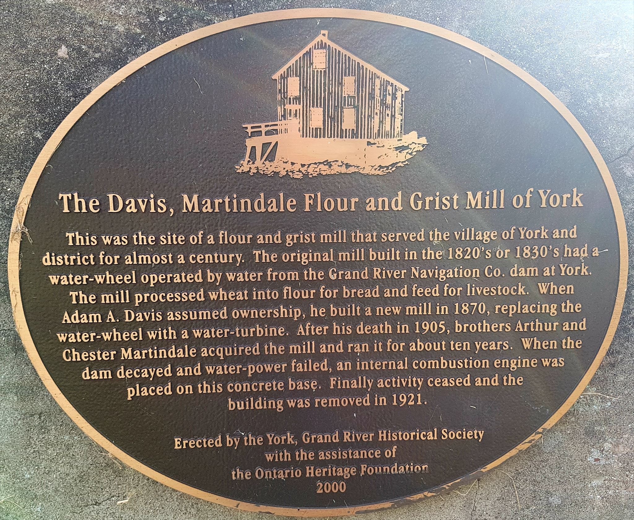 GC90A7A Flour and Grist Mill of York (Traditional Cache) in Ontario ...